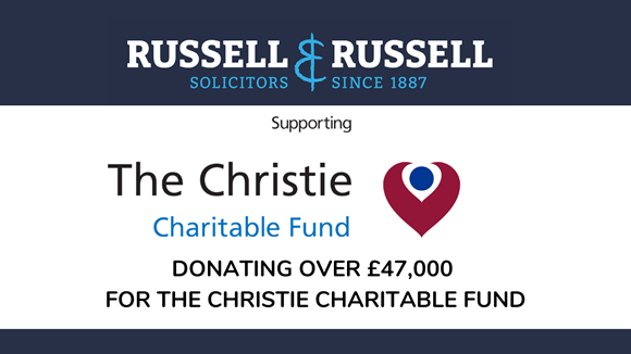 Russell & Russell Donate Over £47,000 for The Christie Charity